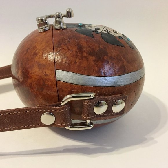 Hand Crafted | Bags | Unique Gourd Purse Handmade Evening Shoulder Bag ...